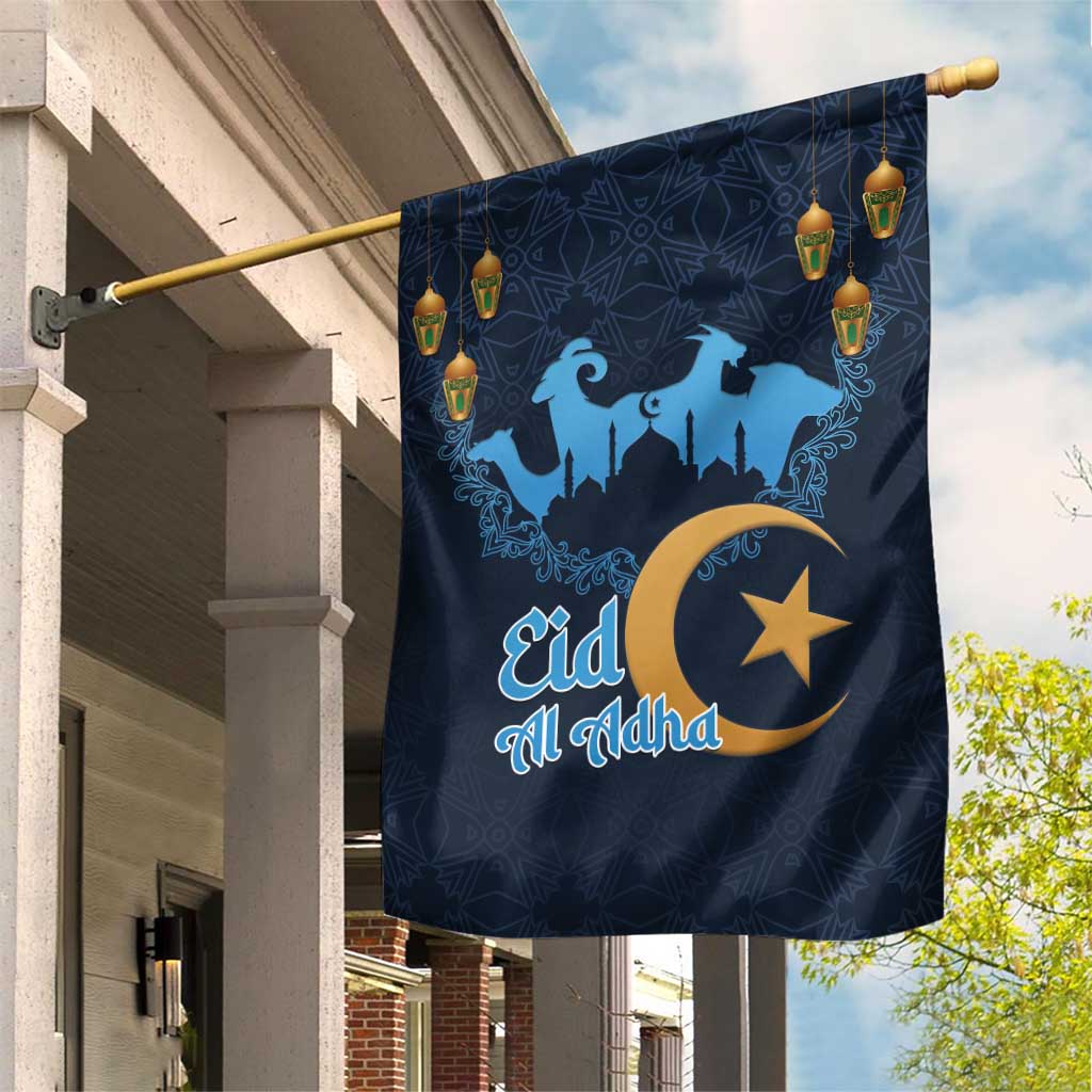 Happy Eid Al-Adha Garden Flag Algeria Mubarak by AfricanPride