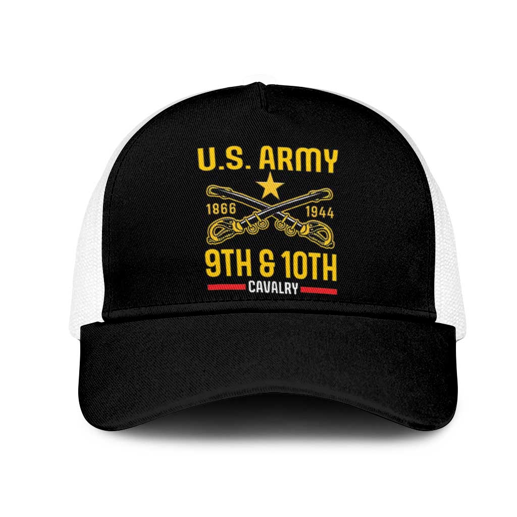 Afro-Americans Buffalo Soldiers Mesh Trucker Cap 9th and 10th Cavalry ...