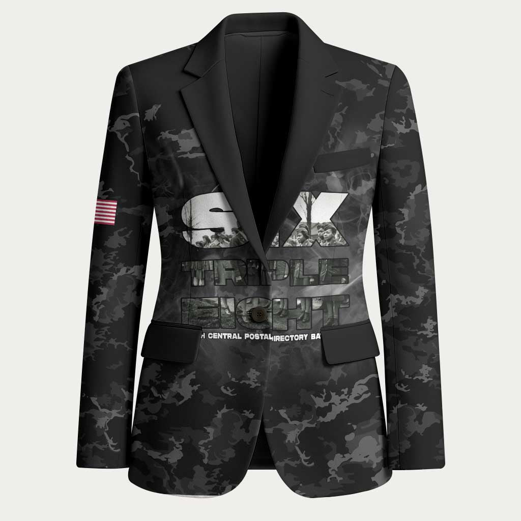 African American Heroes Blazer Six Triple Eight - Camo Style by African ...