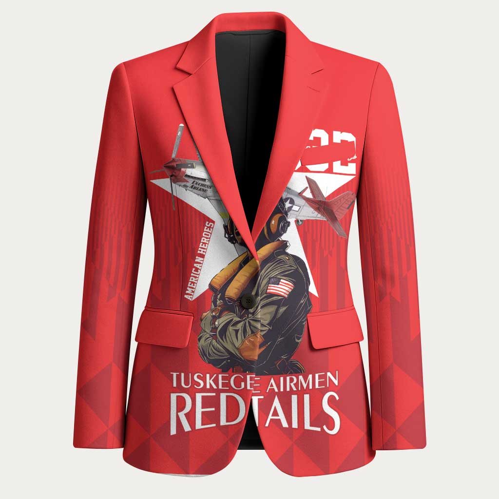 Tuskegee Airmen Red Tails Legacy Blazer African American Pilots - Red ...