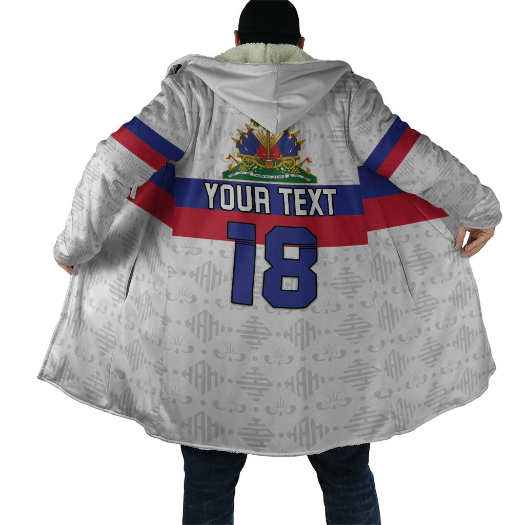 Custom Afro Haiti Football Cloak Ekip Foutbol Ayiti by African Pride