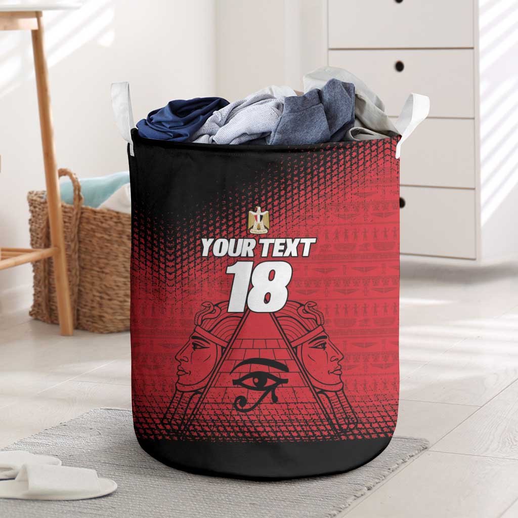 Custom Egypt Football Laundry Basket Pharaohs Heritage Pyramid by ...