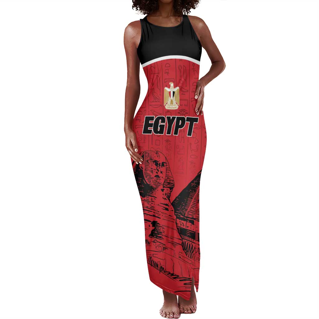 Custom Egypt Football Tank Maxi Dress Pharaohs Heritage Pyramid by ...