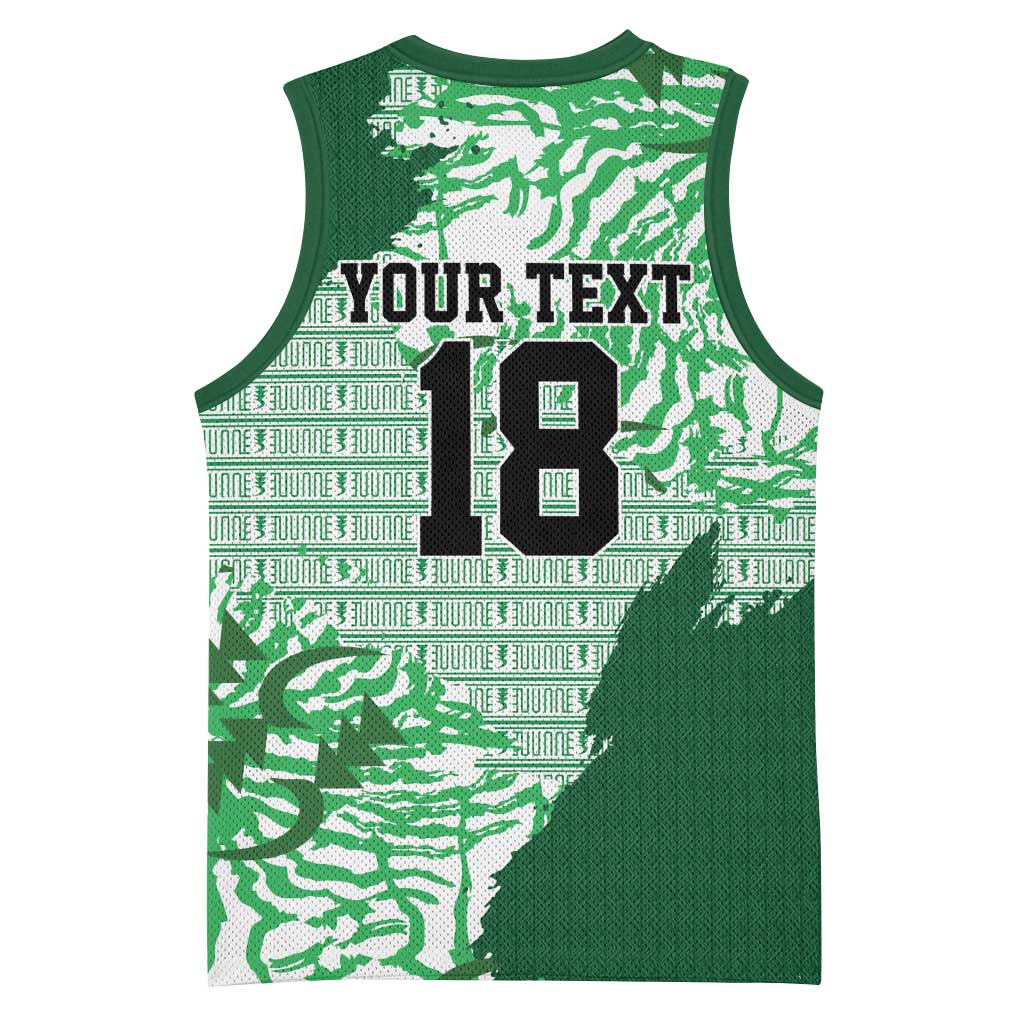 Custom Nigeria Fooball Basketball Jersey Super Eagles National Pride by ...