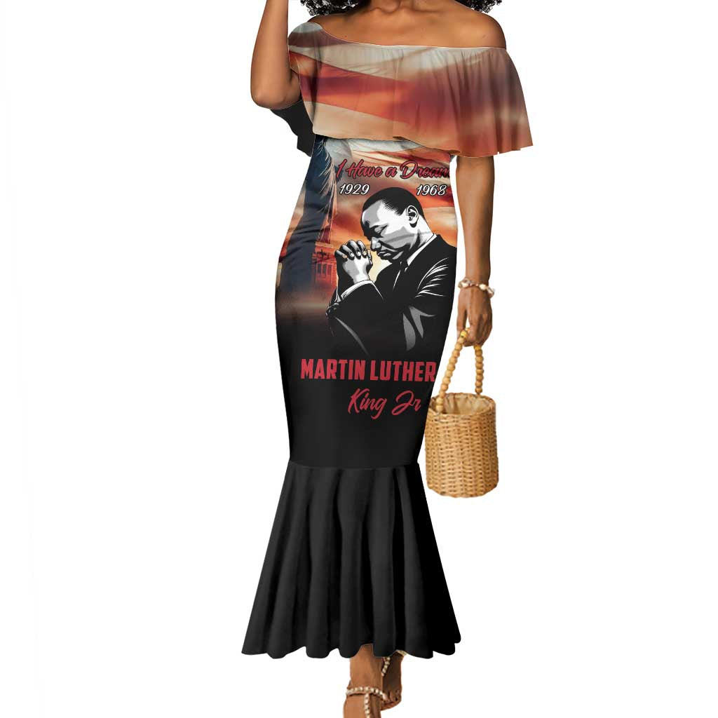 Happy MLK Day Mermaid Dress Black Americans Leaders I Have a Dream by ...