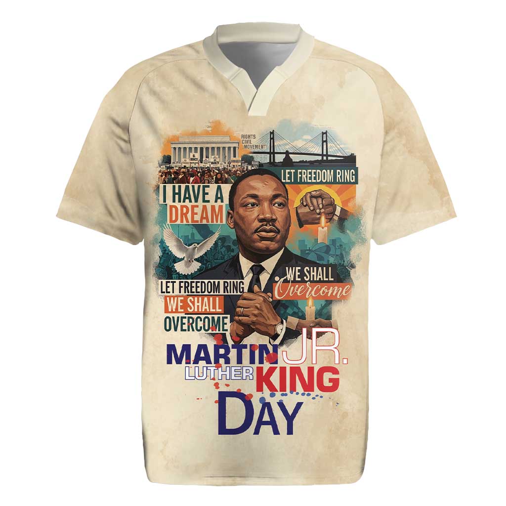 Martin Luther King MLK Rugby Jersey I Have a Dream Vintage Art by ...