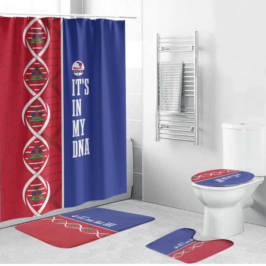 Afro-Haiti Football Bathroom Set It's In My DNA by African Pride