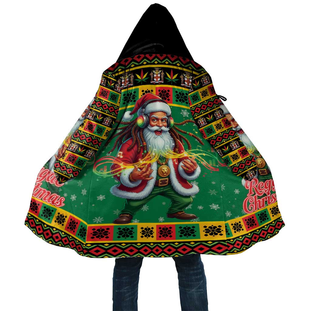 Afro-Jamaicans Christmas Cloak Reggae Santa with Dreadlocks Design by ...