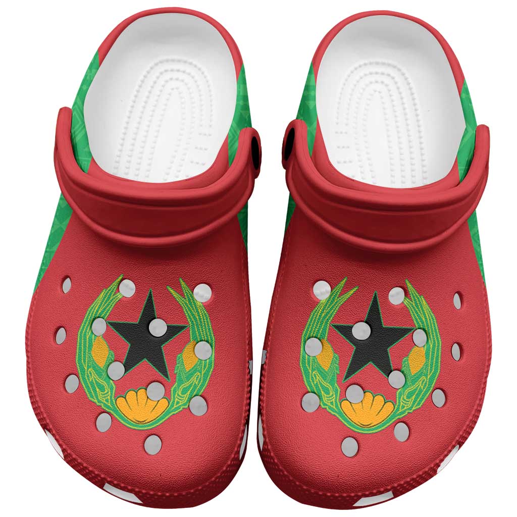Personalised Afro Cape Verde (1975-1992) Clogs Shoes Mix African ...