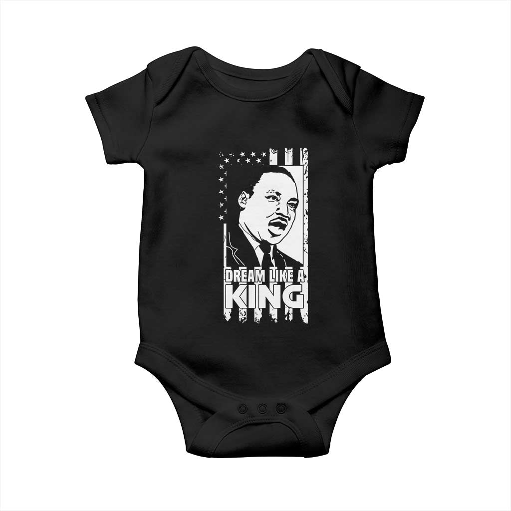 Martin Luther King Jr. Baby Onesie Dream Like A King MLK Black History ...