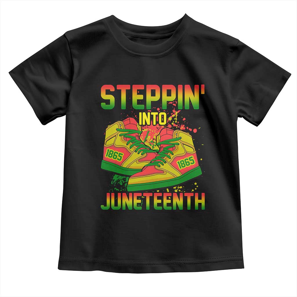 Steppin' Into Juneteenth 1865 Baby Shirt Freedom Day African American ...