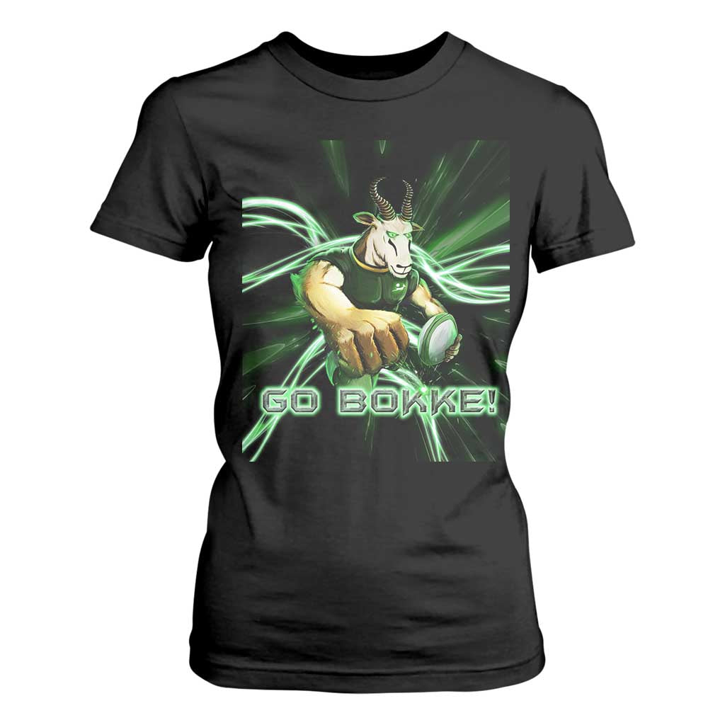 South Africa Rugby Springboks T Shirt For Women Go Bokke Forever ...