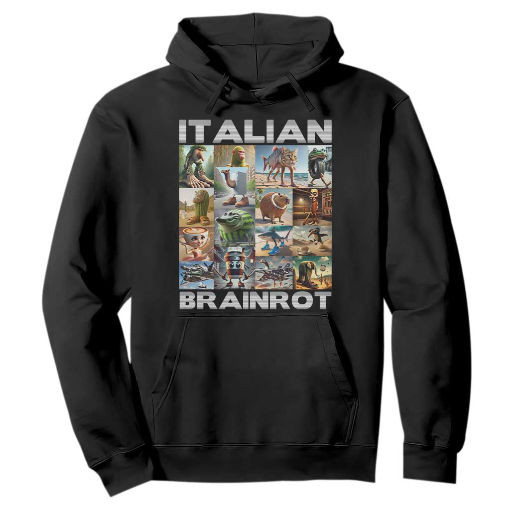 Funny Italian Brainrot Meme Art Hoodie Surreal Humor Pop Culture ...