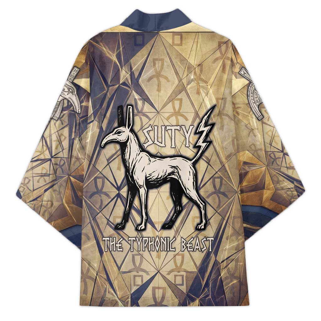 Suty Kimono with Typhonic Beast Staff Ancient Egypt Symbolism by ...