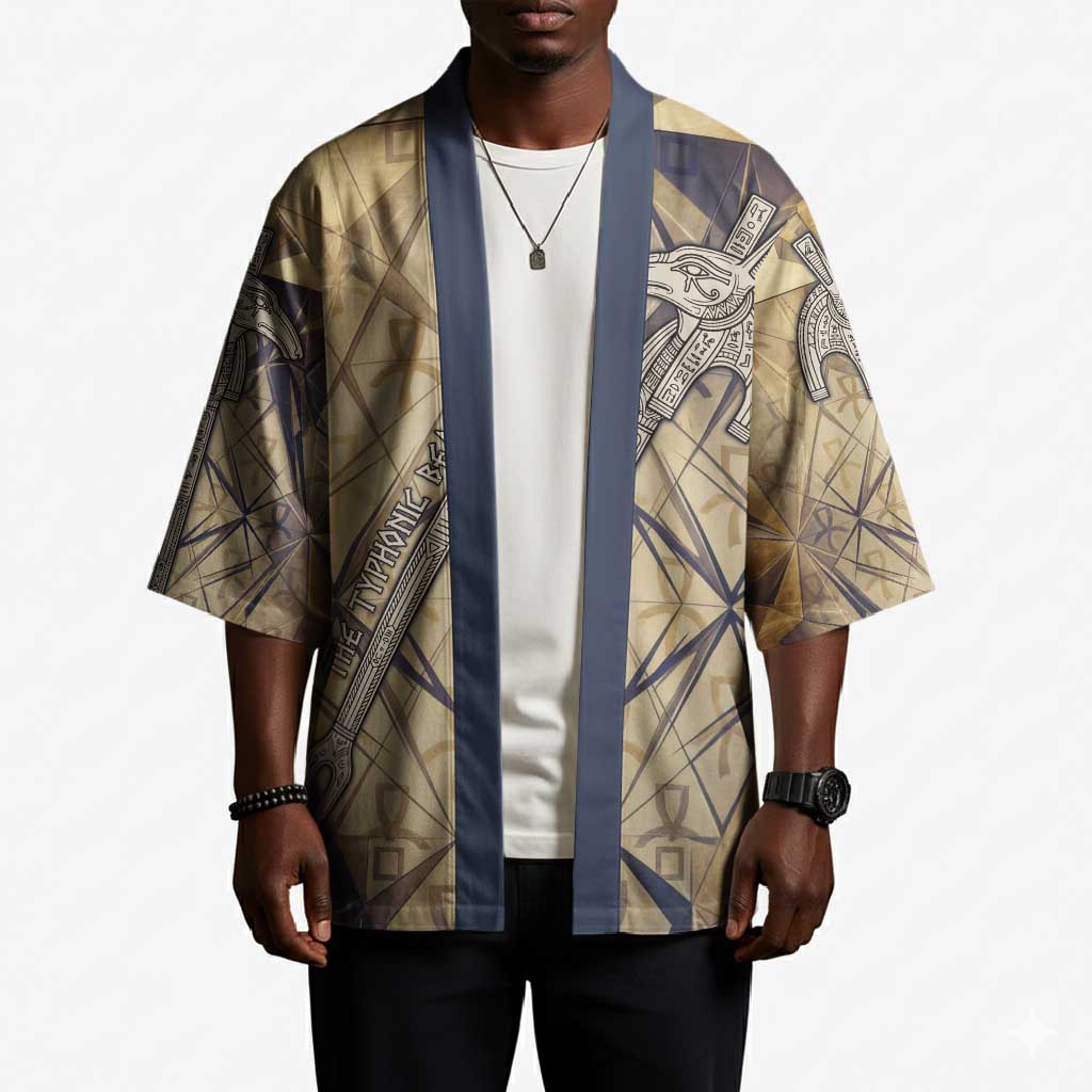 Suty Kimono with Typhonic Beast Staff Ancient Egypt Symbolism by ...