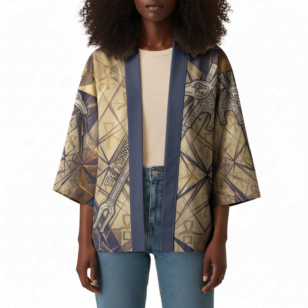 Suty Kimono with Typhonic Beast Staff Ancient Egypt Symbolism by ...