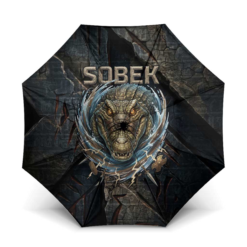 Sobek Egypt Umbrella with Crocodile Head Water Symbolism Ancient ...