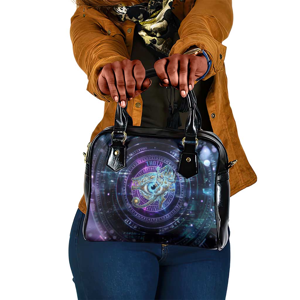 Thoth Ancient Egyptian Cosmic Shoulder Handbag with Sacred Eye and ...