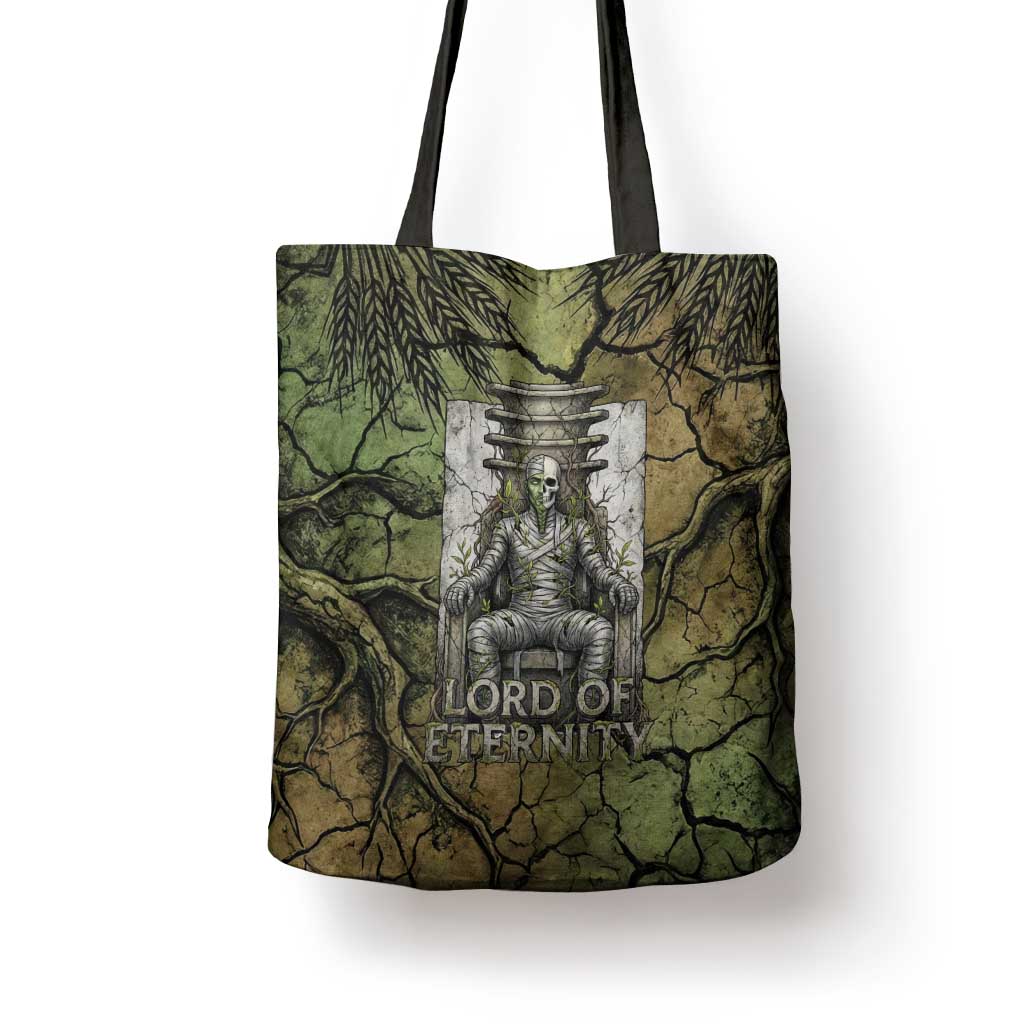 Osiris Tote Bag Lord of Eternity Egyptian God Throne Mummy Staffs ...