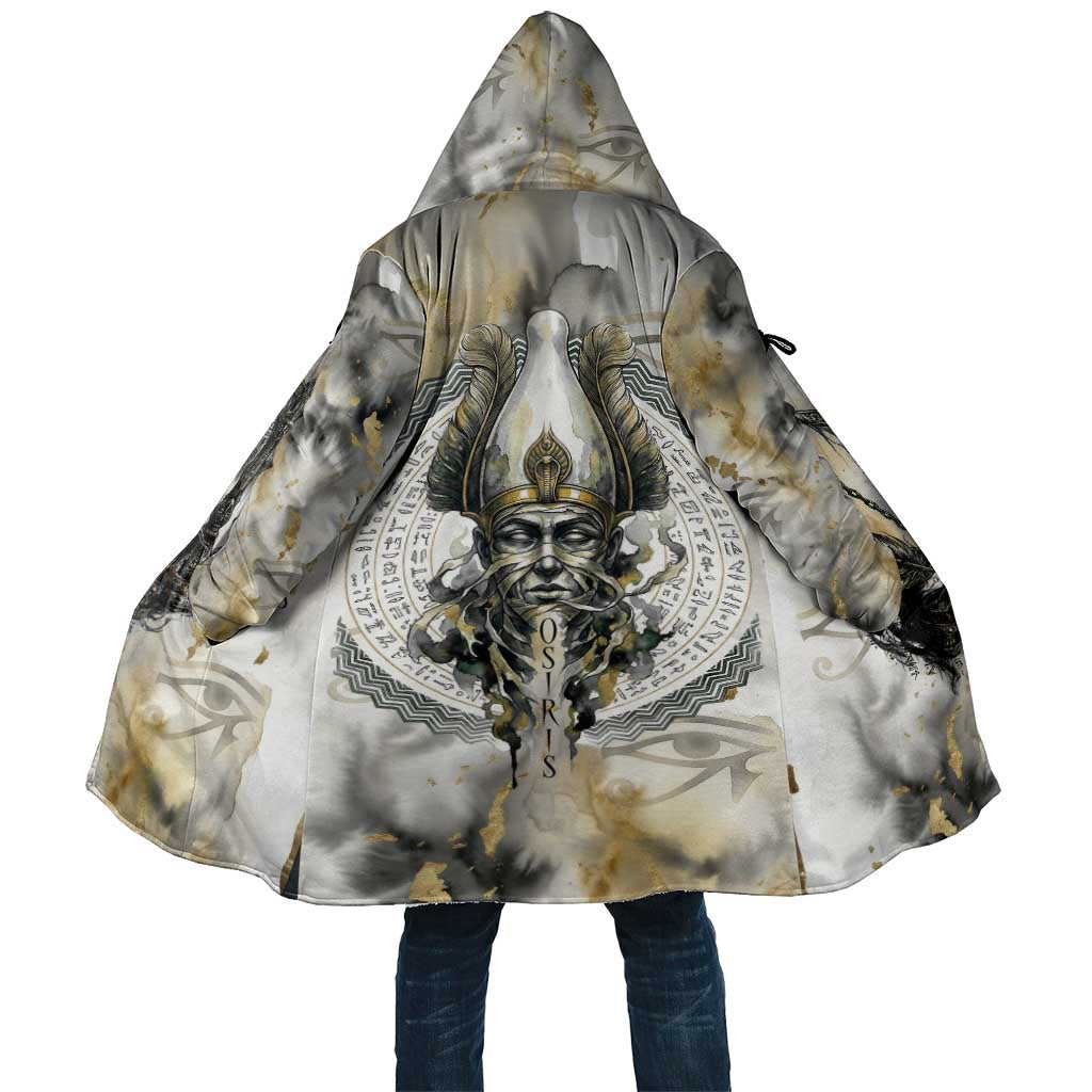 Osiris Egyptian Cloak God of Afterlife Feather Scale Judgment Eye of ...