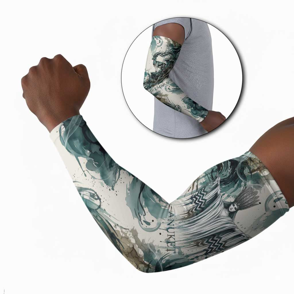 Anuket Egyptian Arm Sleeves Goddess of the Nile Flowing Water Gazelle ...