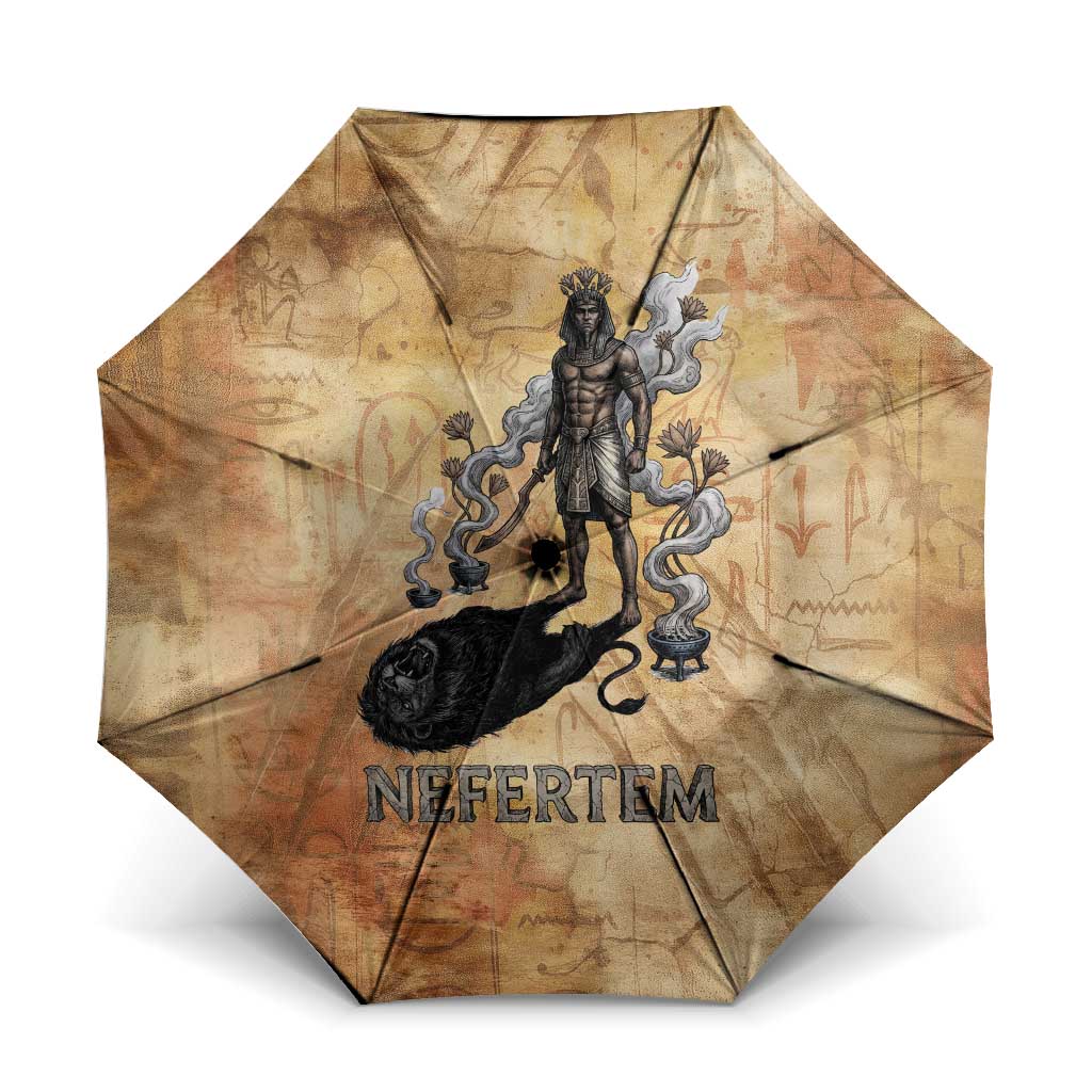 Nefertem Ancient Egyptian Umbrella Lion Head Lotus Flowers Incense ...