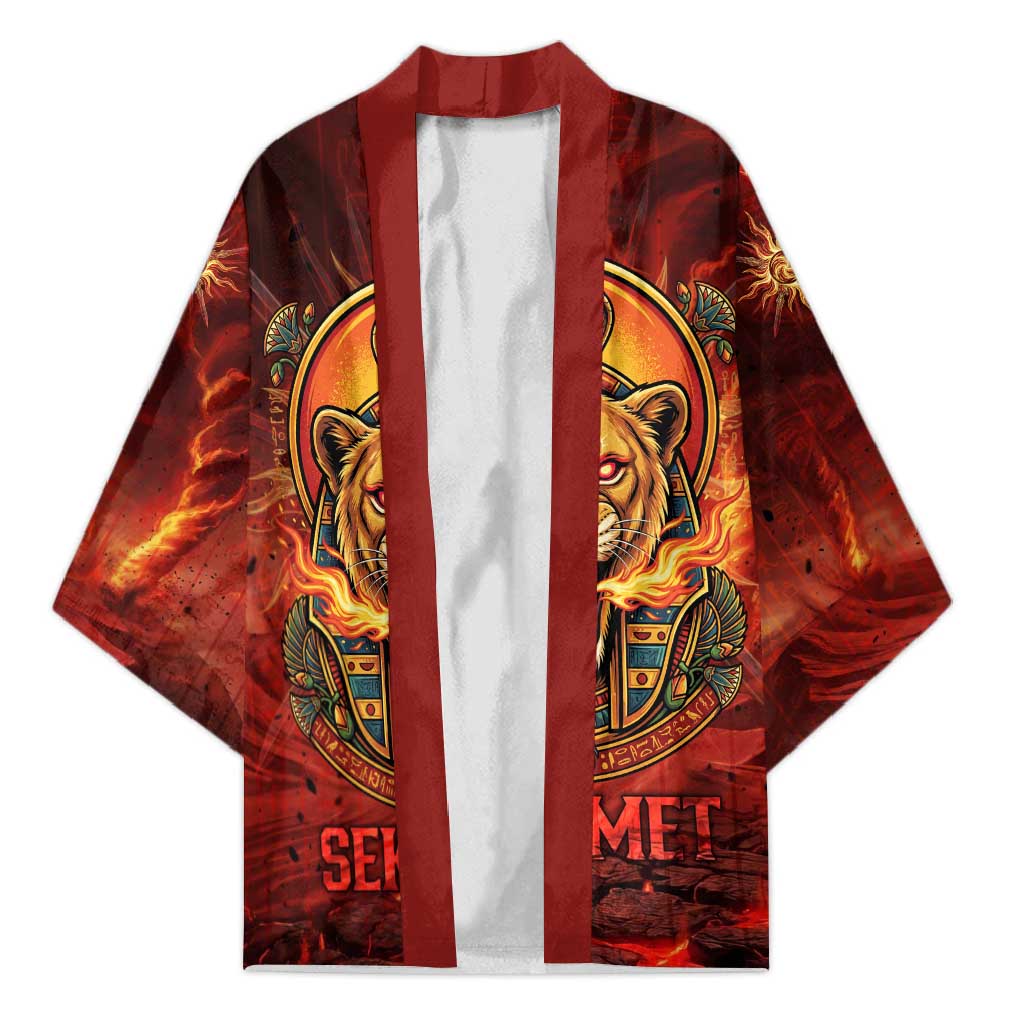 Sekhmet Kimono Egyptian Fiery Lioness Head and Ancient Warrior by ...