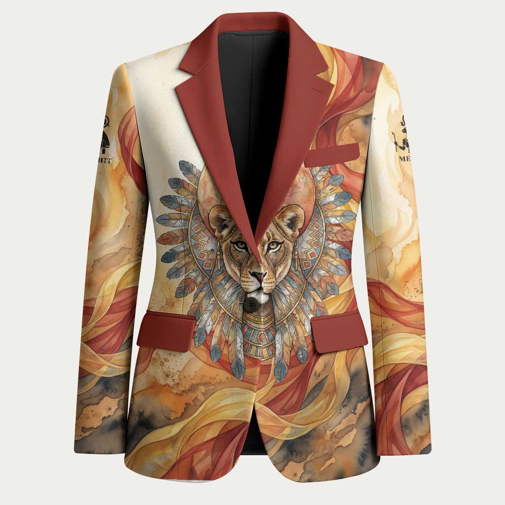 Menhit Blazer Lioness Warrior Goddess Uraeus Serpent Fire and Feathers ...