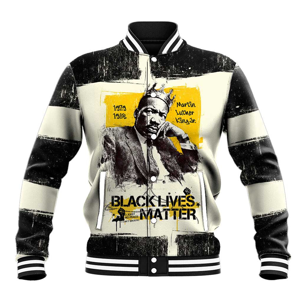 Martin Luther King Jr Baseball Jacket Black Lives Matter Street Art ...
