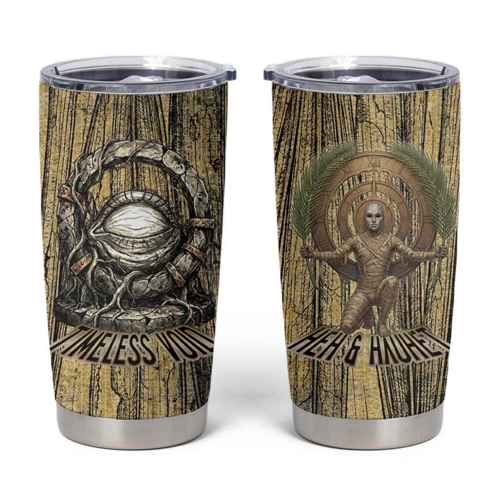 Heh and Hauhet Egyptian Tumbler Cup Timeless Gods Design Infinity ...