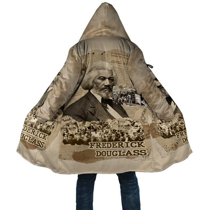 Frederick Douglass Cloak Sepia Newspaper Collage Civil Rights March ...