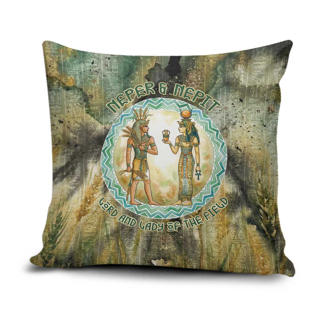 Neper and Nepit Pillow Cover Ancient Egyptian Seed Awakening and ...