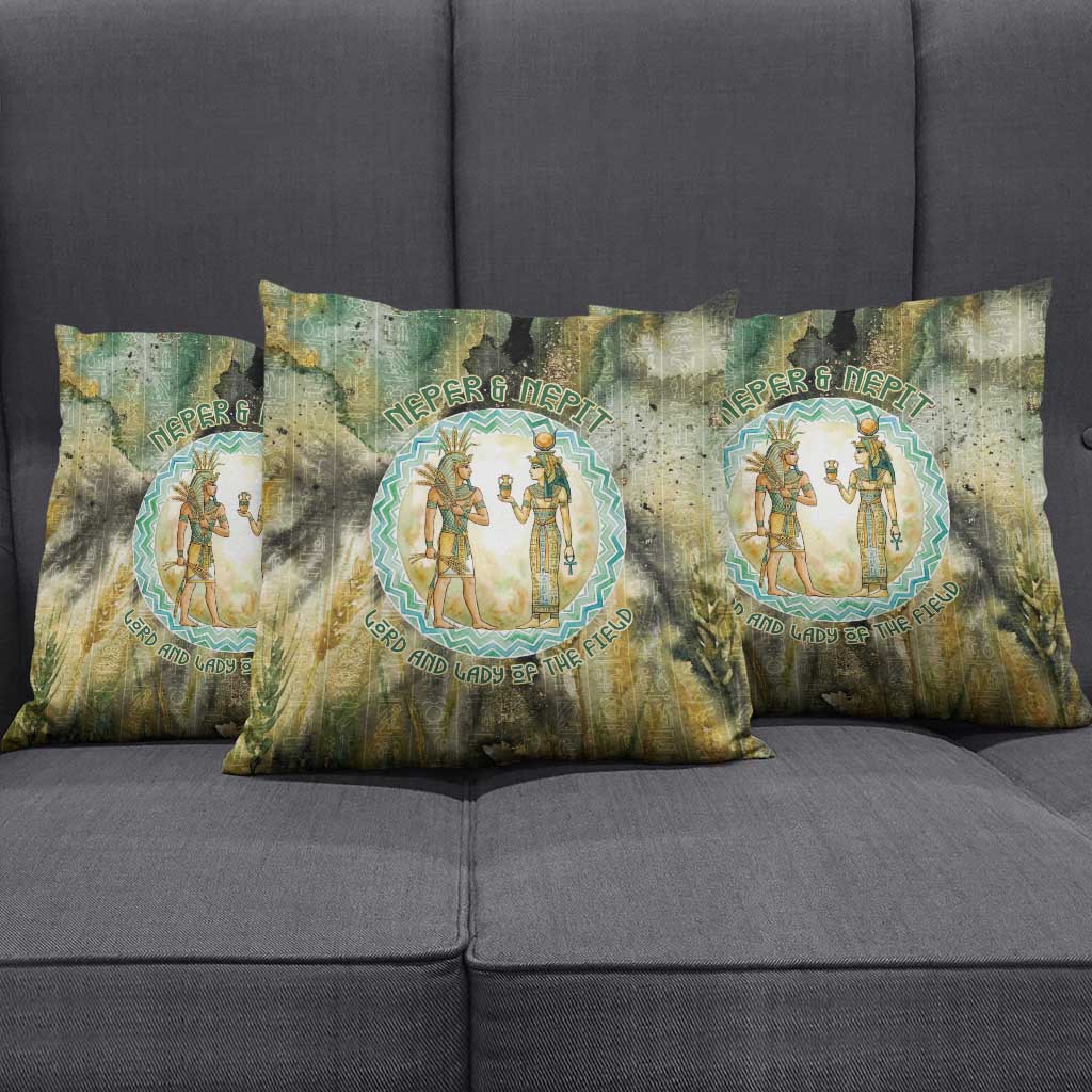 Neper and Nepit Pillow Cover Ancient Egyptian Seed Awakening and ...