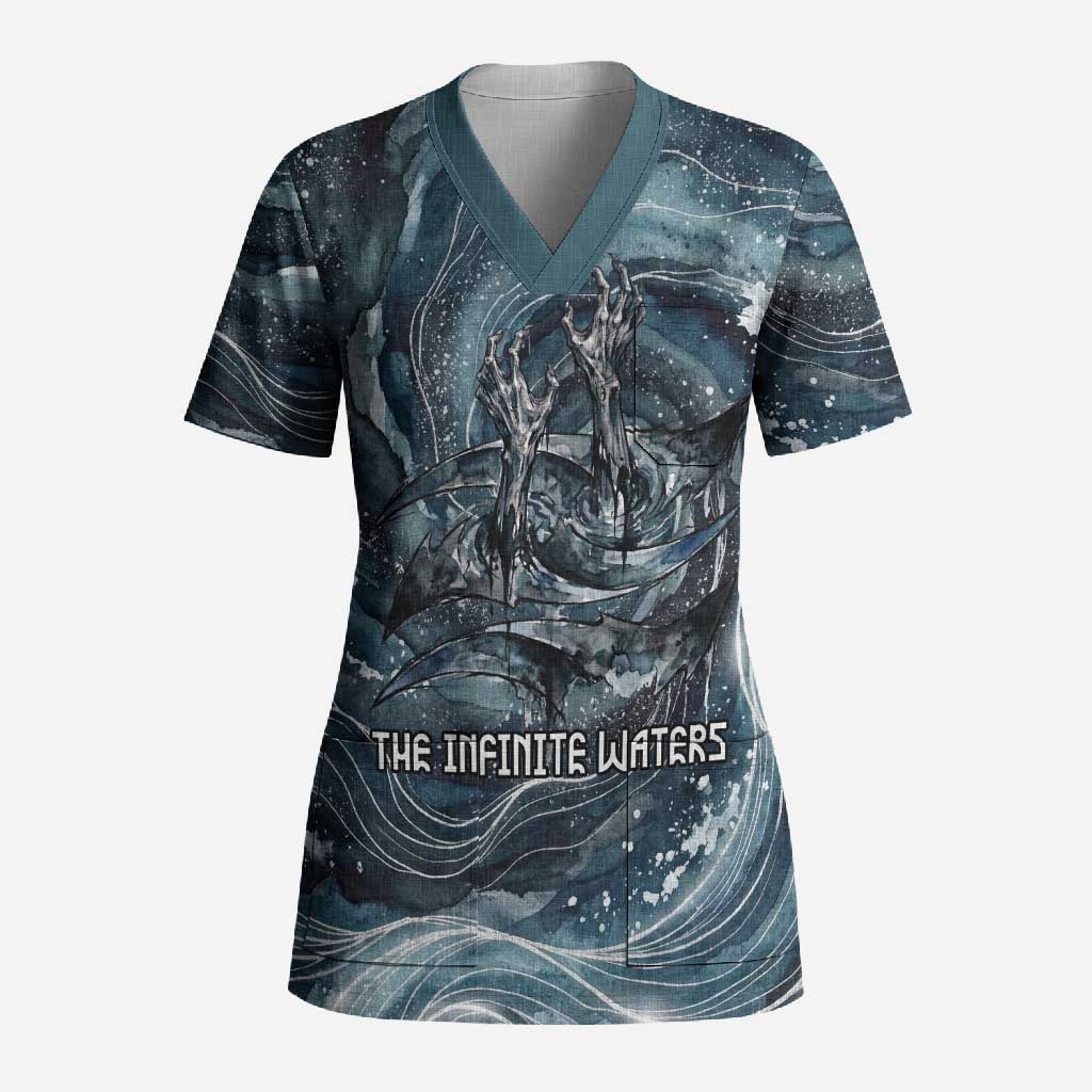Egypt Nun and Naunet Scrub Top Primordial Water Gods Cosmic Ocean ...