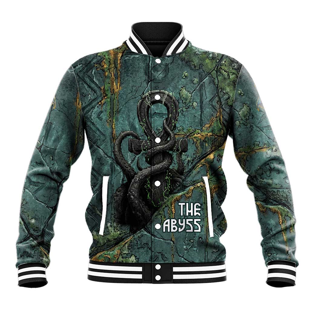 Nun and Naunet Egyptian Baseball Jacket Serpent Abyss Design Primordial ...