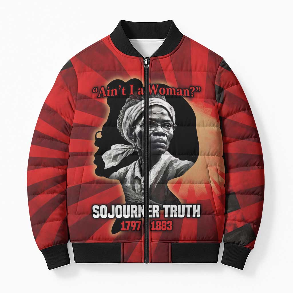 Sojourner Truth Bomber Puffer Jacket Ain’t I a Woman - Akron 1851 ...