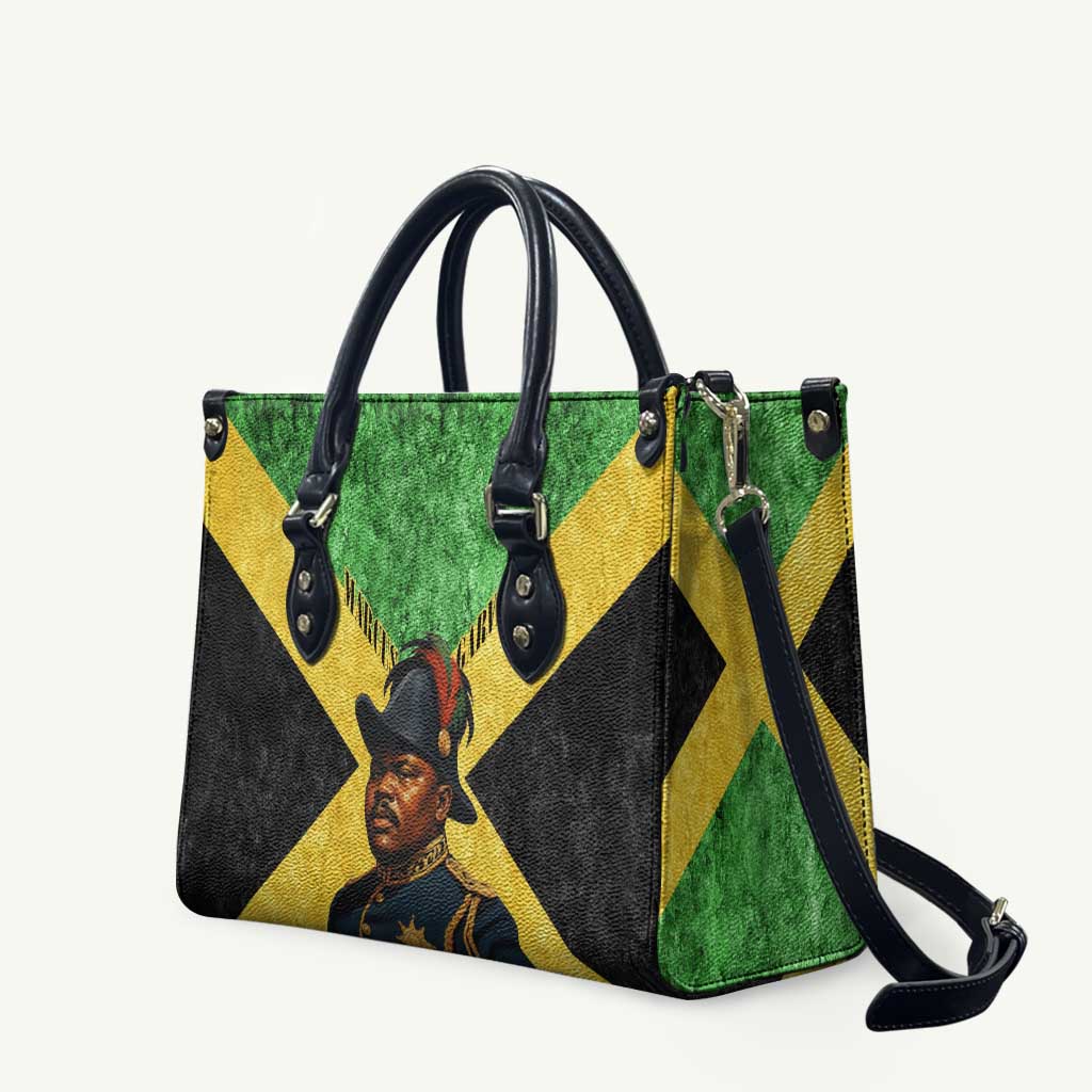 Marcus Garvey Leather Bag Jamaican Flag Theme African Fist Civil Rights ...