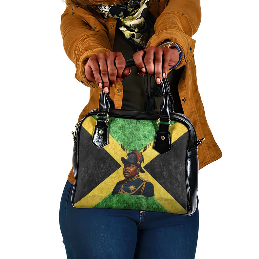 Marcus Garvey Shoulder Handbag Jamaican Flag Theme African Fist Civil ...