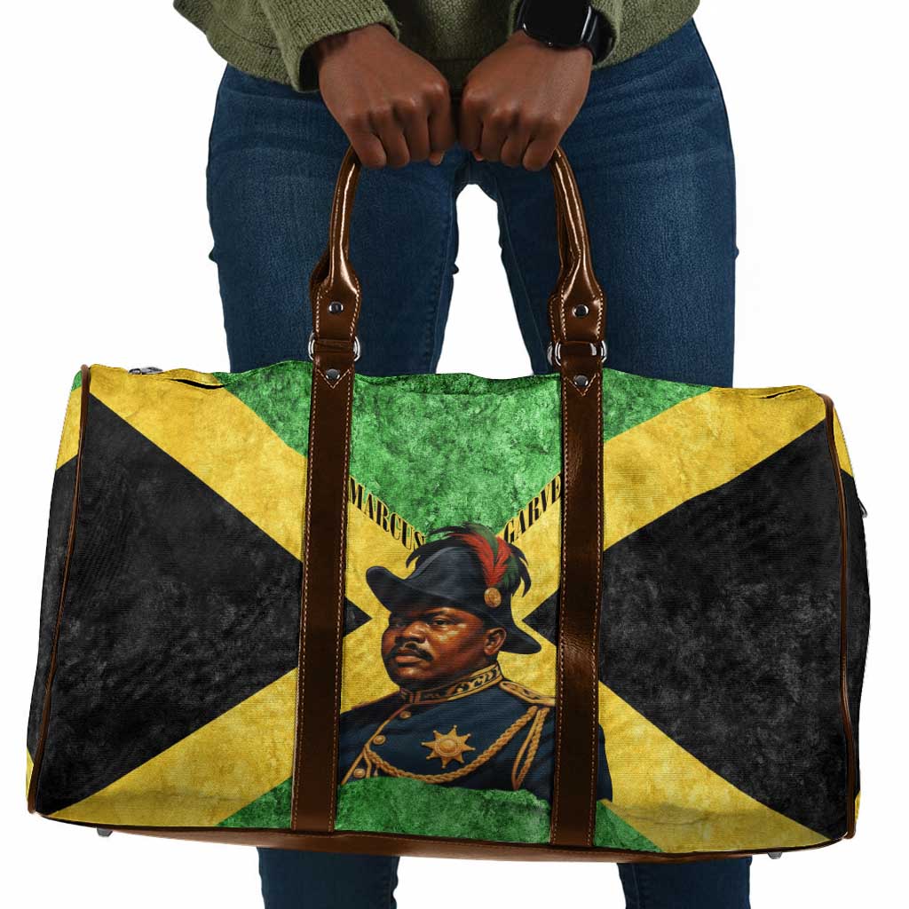 Marcus Garvey Travel Bag Jamaican Flag Theme African Fist Civil Rights ...