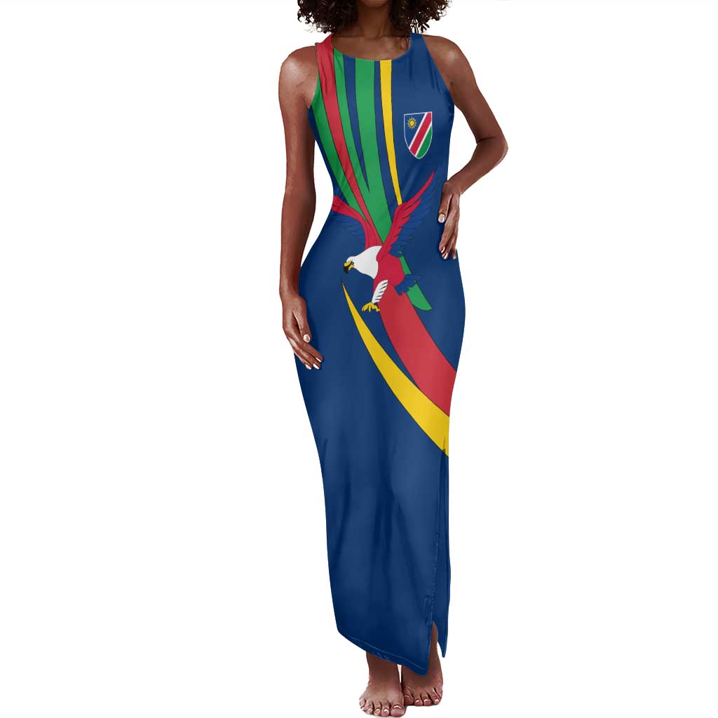 African Fish Eagle Namibia Tank Maxi Dress Gemsbok Supporters Style by ...