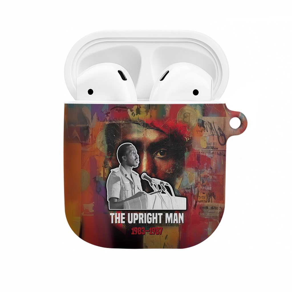 Thomas Sankara Burkina Faso AirPods Case with Bold Portrait and The ...
