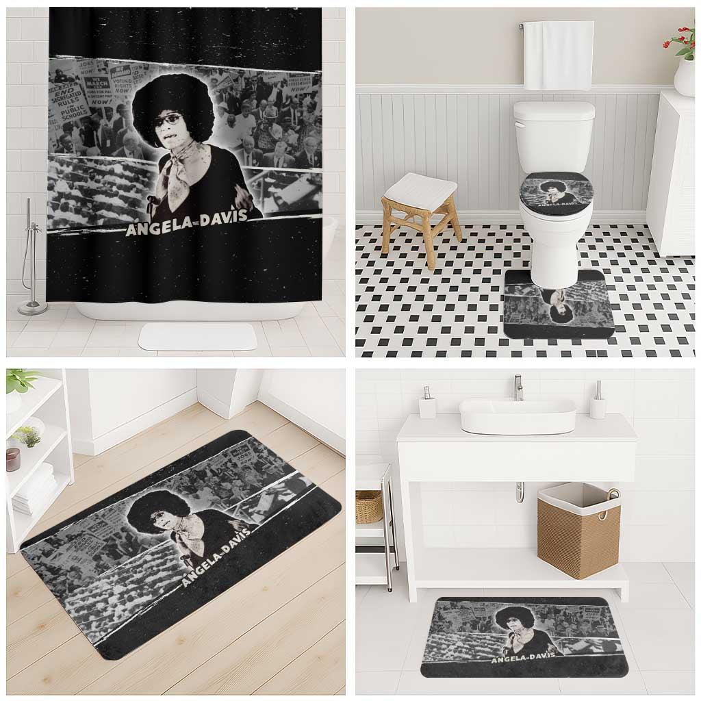 Angela Davis Bathroom Set Protest Design Liberating Minds and Society ...