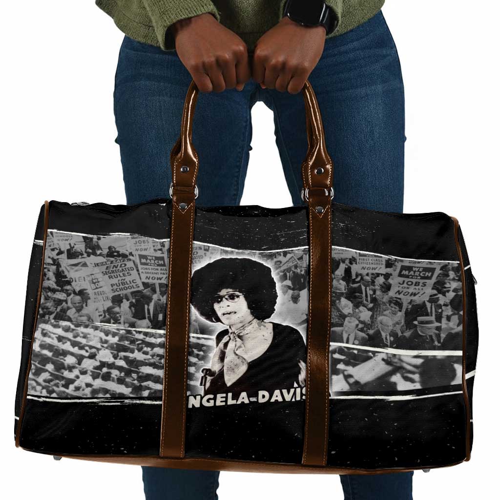 Angela Davis Travel Bag Protest Design Liberating Minds and Society ...