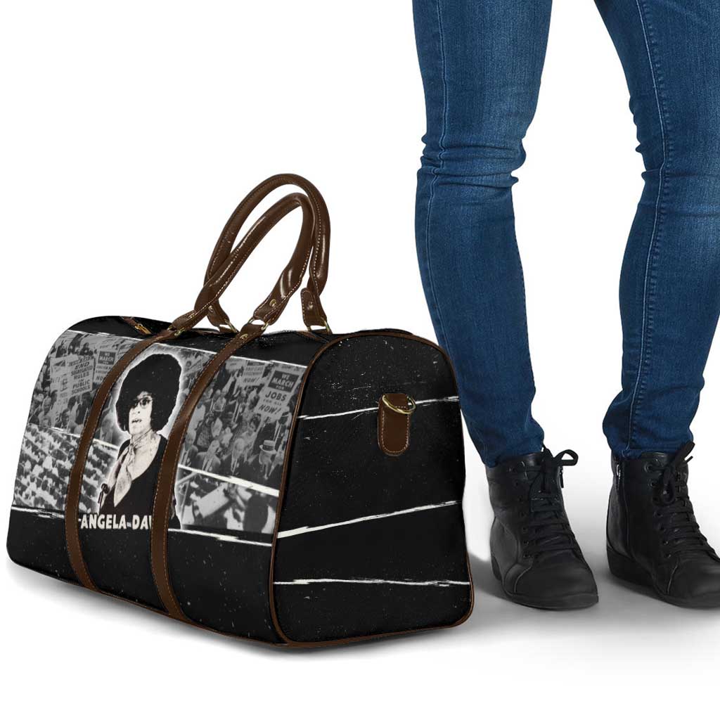 Angela Davis Travel Bag Protest Design Liberating Minds and Society ...