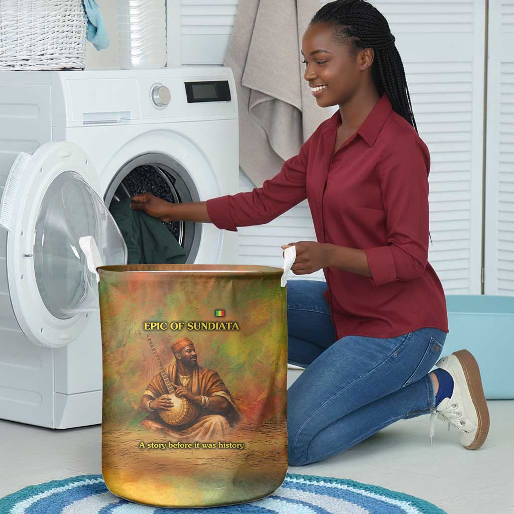 Sundiata Keita Laundry Basket Griot Storytelling Scene, Epic of ...