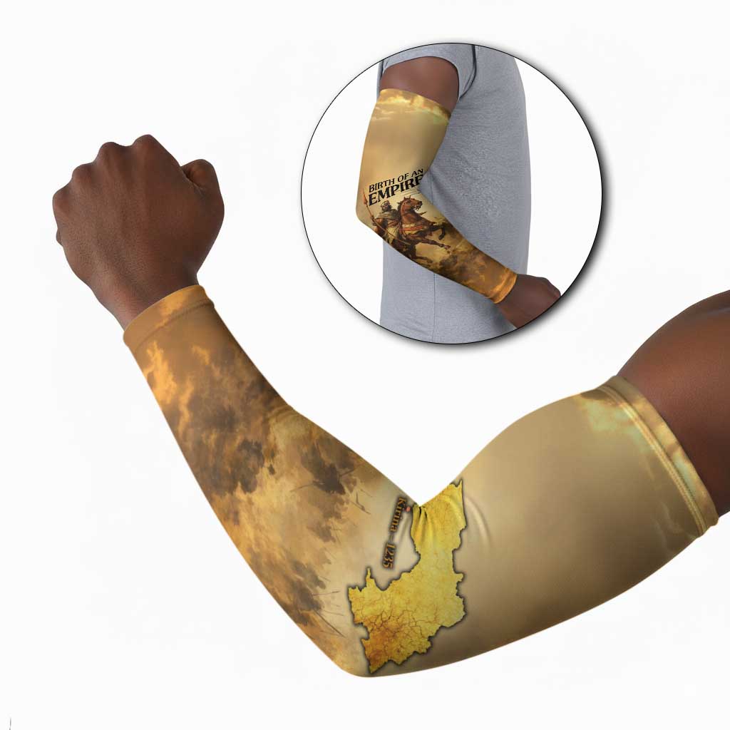 Sundiata Keita Arm Sleeves with Kirina 1235 Battle Map, Horseback ...