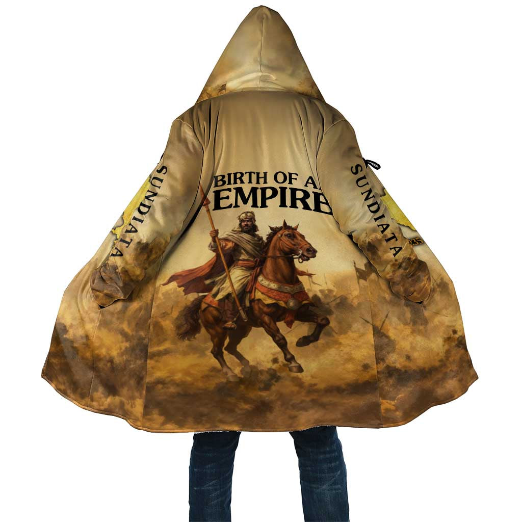 Sundiata Keita Cloak with Kirina 1235 Battle Map, Horseback Warrior and ...