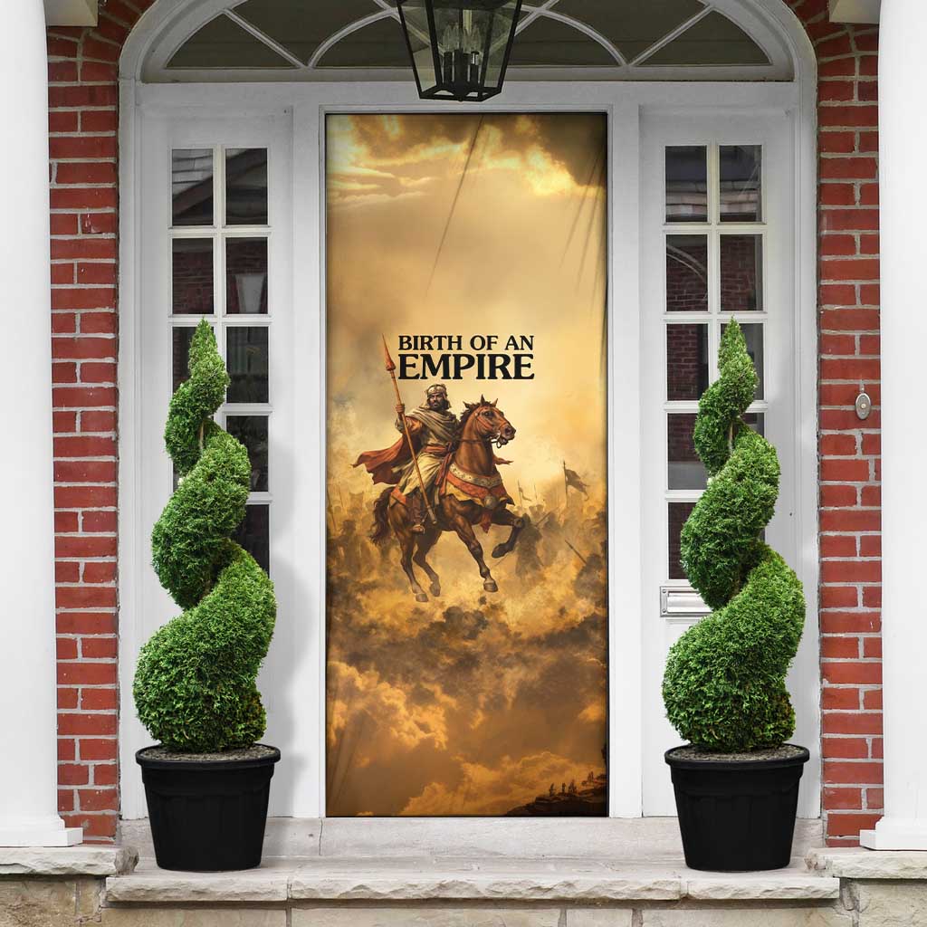 Sundiata Keita Door Cover with Kirina 1235 Battle Map, Horseback ...