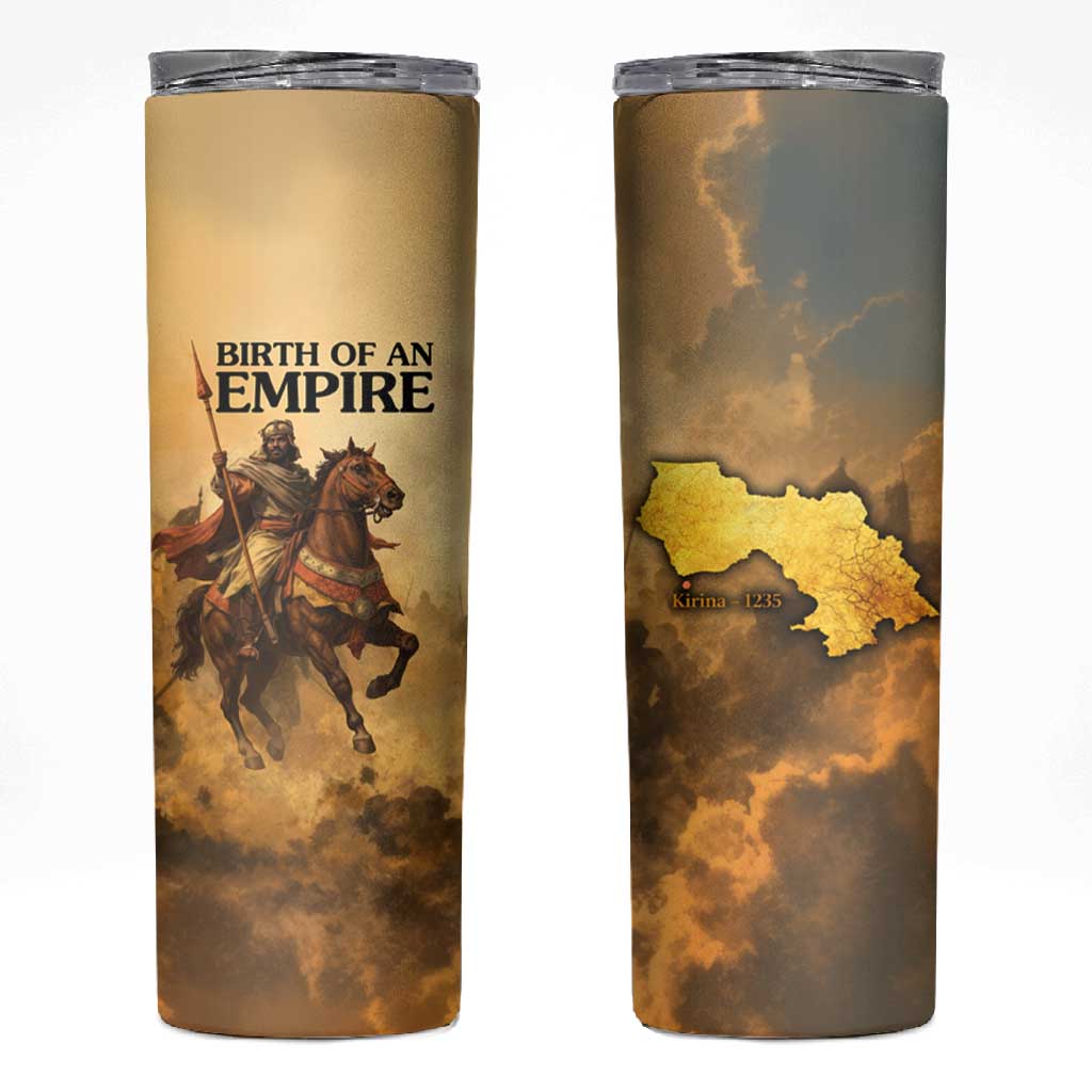 Sundiata Keita Skinny Tumbler with Kirina 1235 Battle Map, Horseback ...