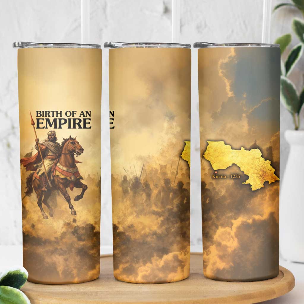 Sundiata Keita Skinny Tumbler with Kirina 1235 Battle Map, Horseback ...